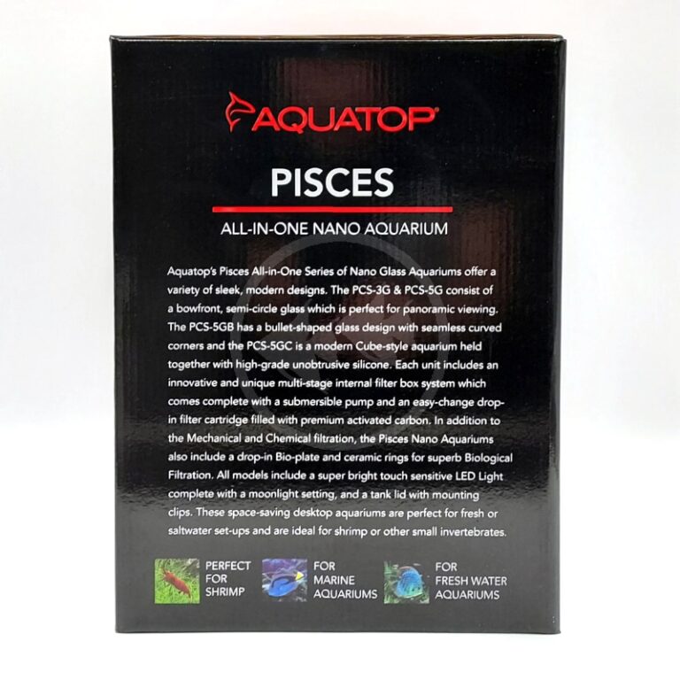 AQUATOP PISCES NANO BOW TANK KIT - Aquatics Unlimited