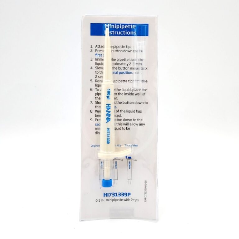 HANNA GRADUATED PIPETTE 100 MICROLITER - Aquatics Unlimited