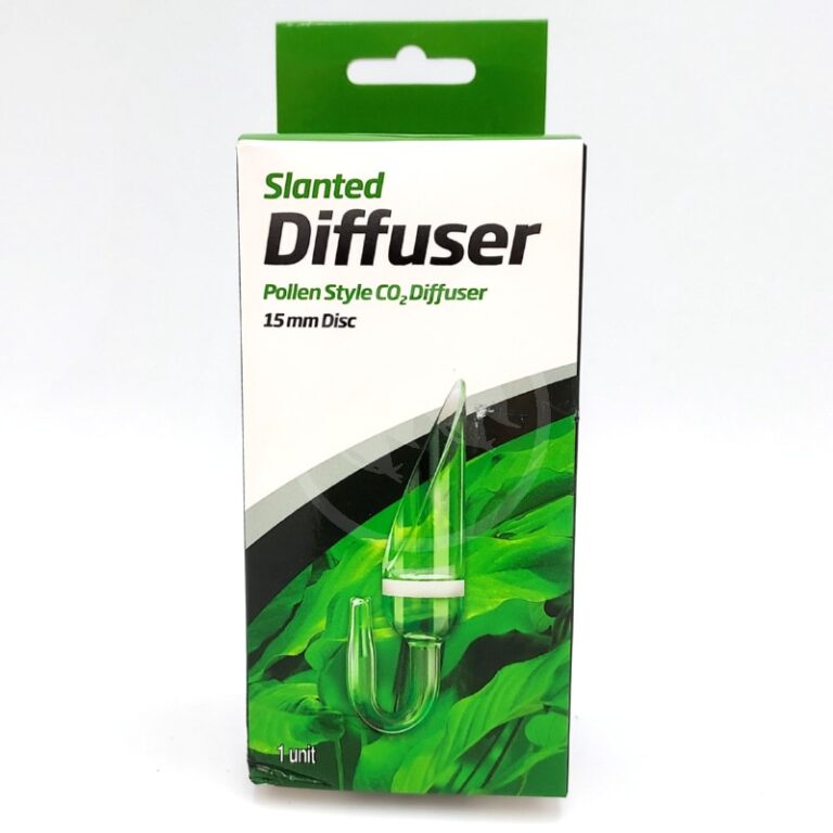 SEACHEM GLASS SLANTED CO2 DIFFUSER 15 MM DISC - Aquatics Unlimited