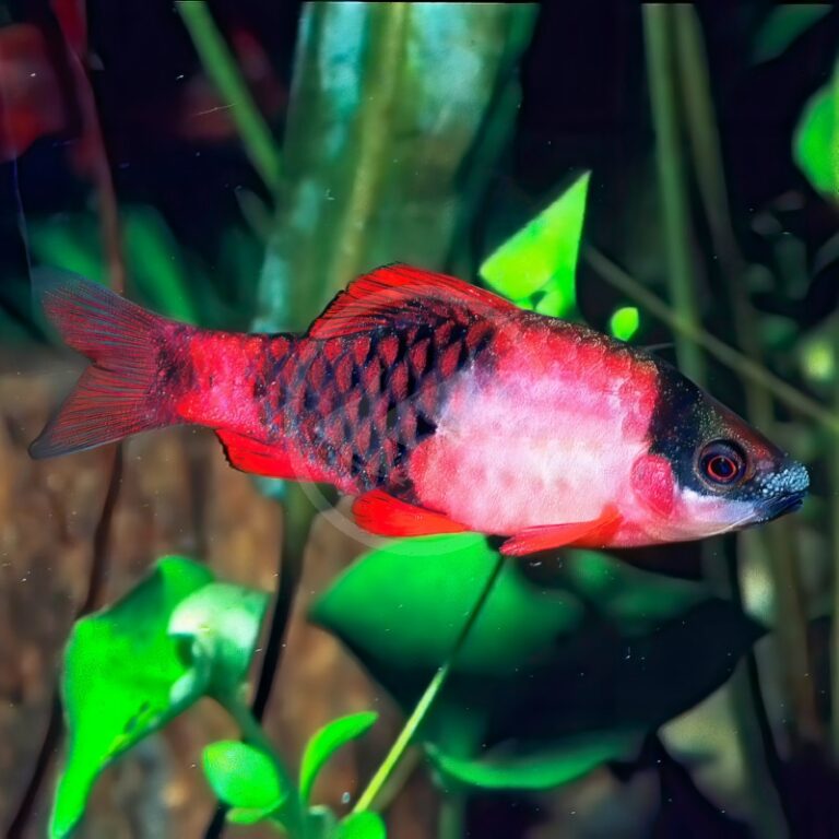 BARB - MELON / PANDA Haludaria fasciata - Aquatics Unlimited