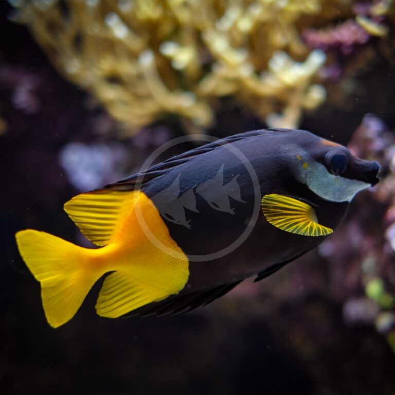 RABBITFISH - BICOLOR FOXFACE Siganus uspi - Aquatics Unlimited