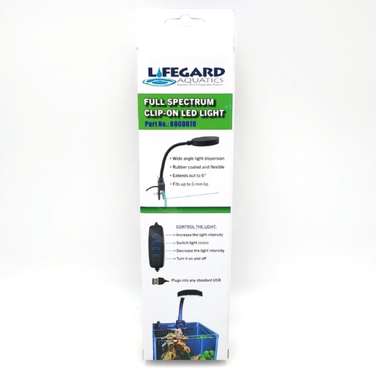 LIFEGARD FULL SPECTRUM CLIP ON LED USB POWER NEEDED - Aquatics Unlimited