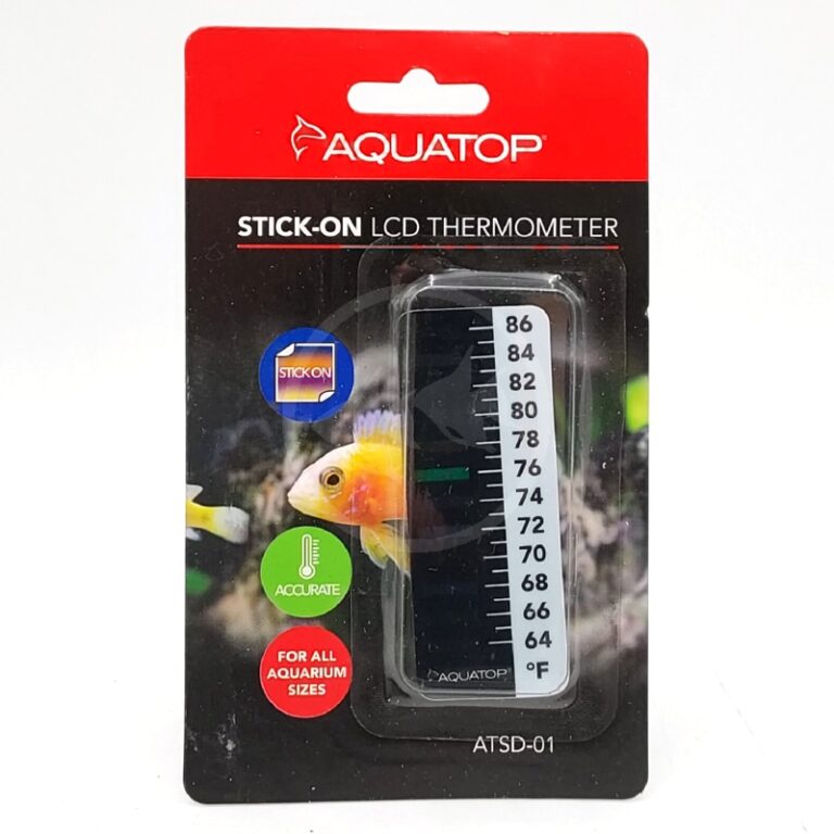 AQUATOP STICK ON LCD THERMOMETER - Aquatics Unlimited