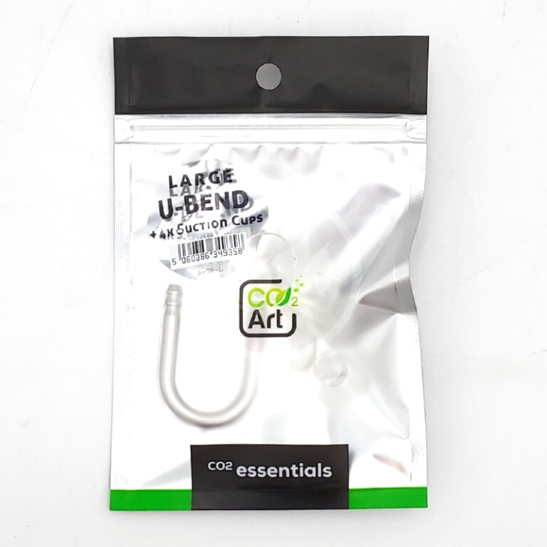 CO2 ART STAINLESS STEEL U BEND CONNECTOR / 4 SUCTION CUPS - Aquatics ...